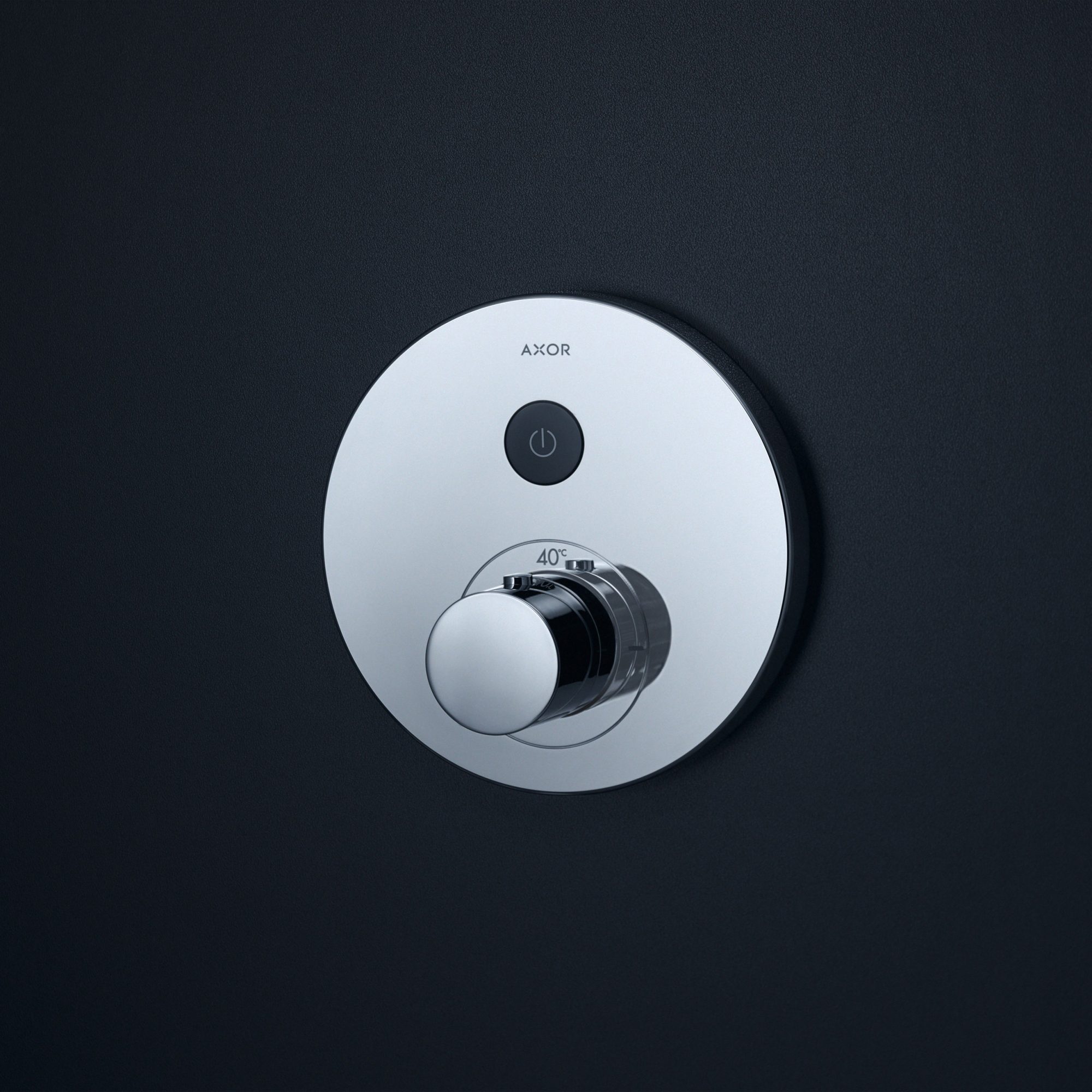 AXOR ShowerSelect Round Thermostatic Mixer for 1 Outlet