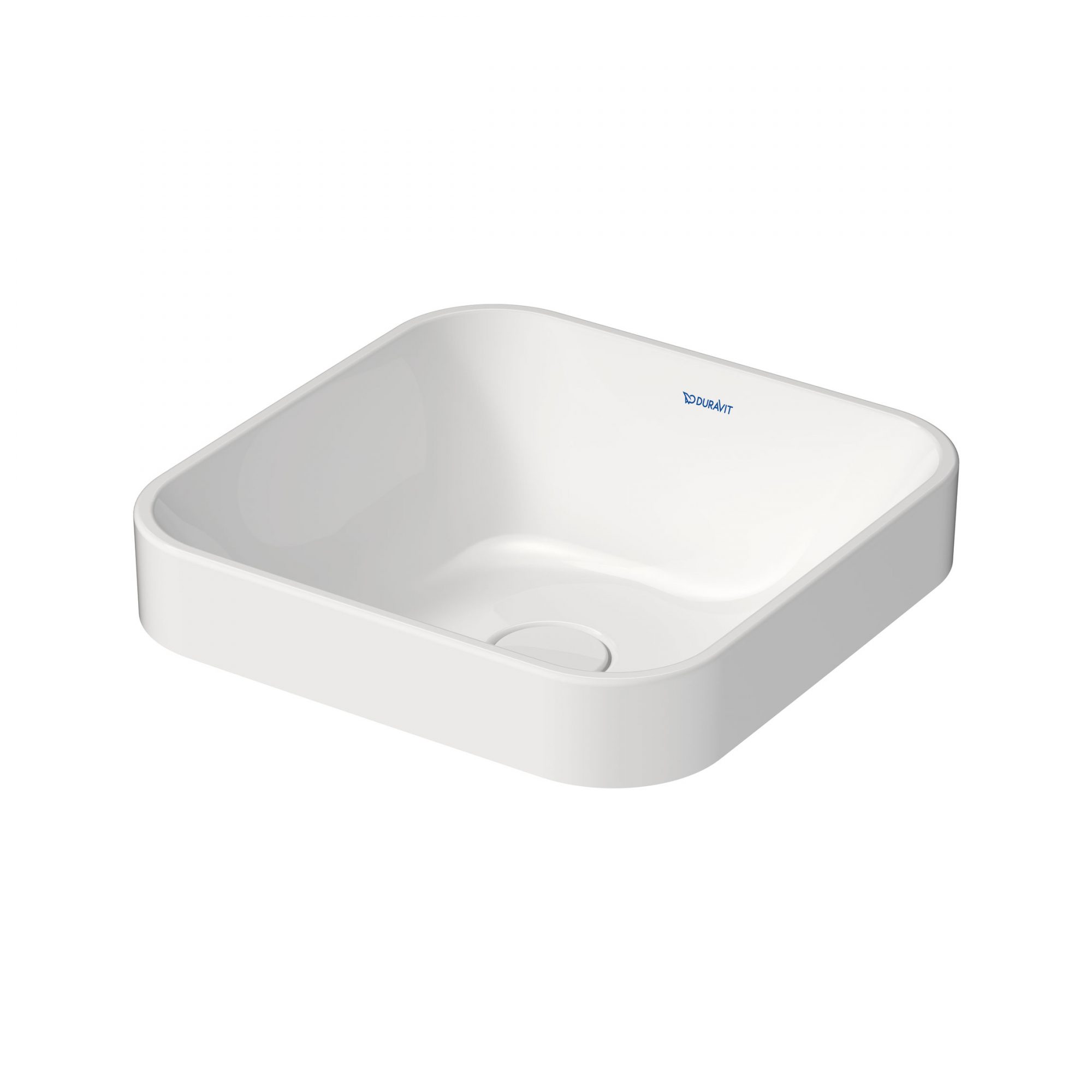 Duravit Happy D.2 Plus Surface Basin, 400mm | West One Bathrooms Online