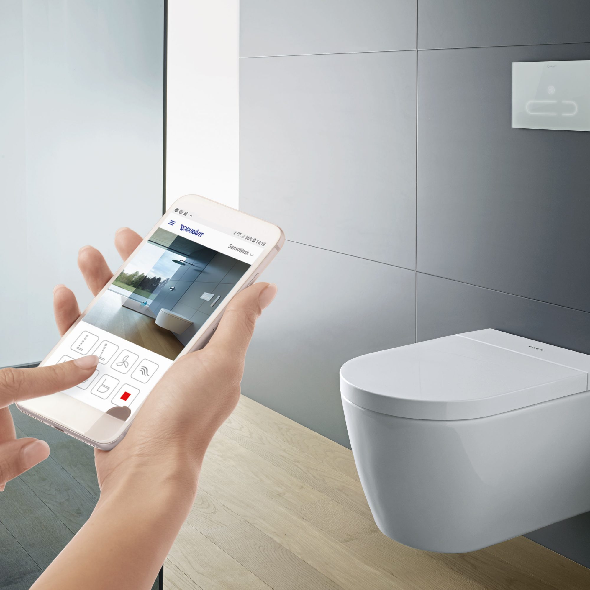 Duravit SensoWash Starck f Lite Compact Shower Toilet | West One ...