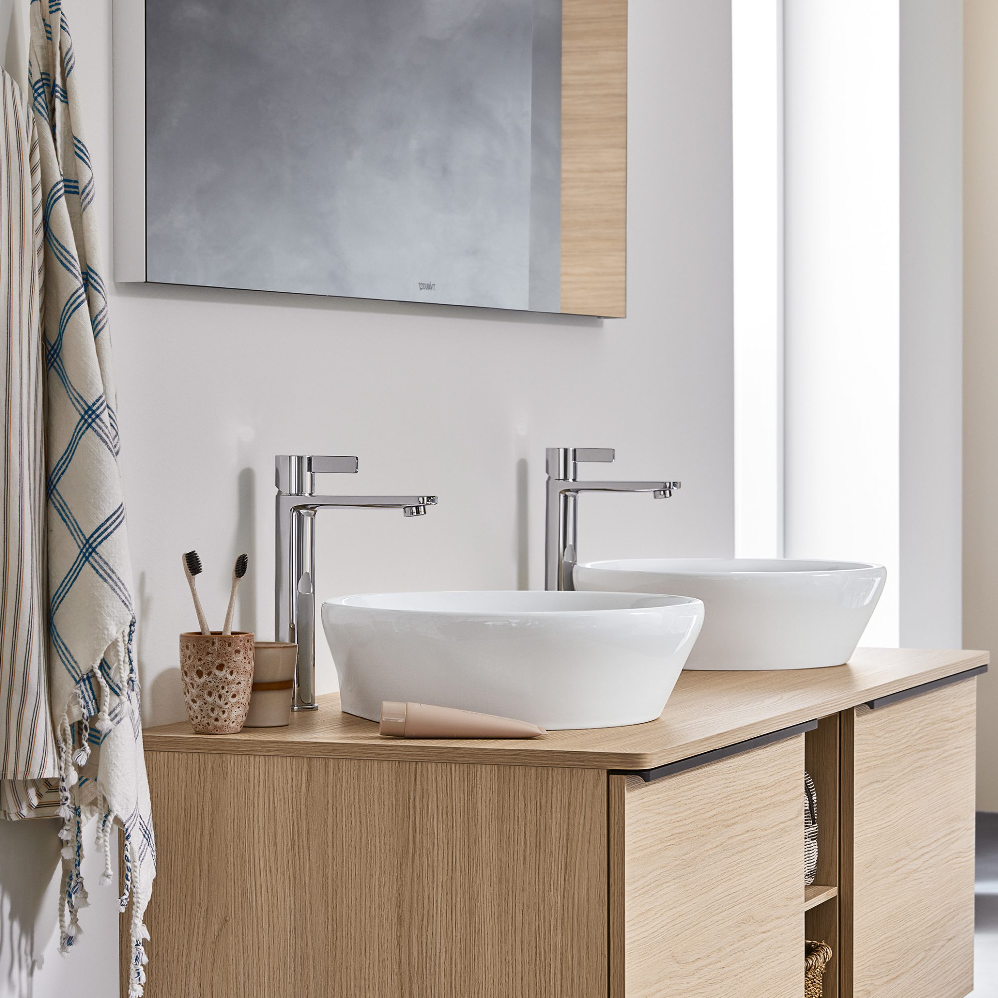 Duravit D-Neo Wash Bowl, 400mm | West One Bathrooms Online