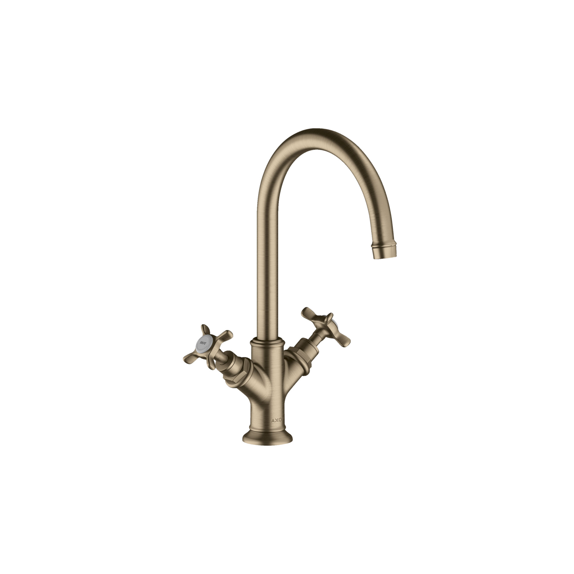 AXOR Montreux Basin Mixer 210 With Cross Handles, Without Waste | West ...